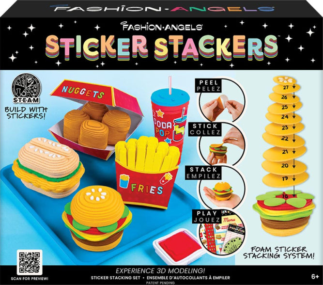 FAST FOOD STICKER STACKERS — The Learning Tree