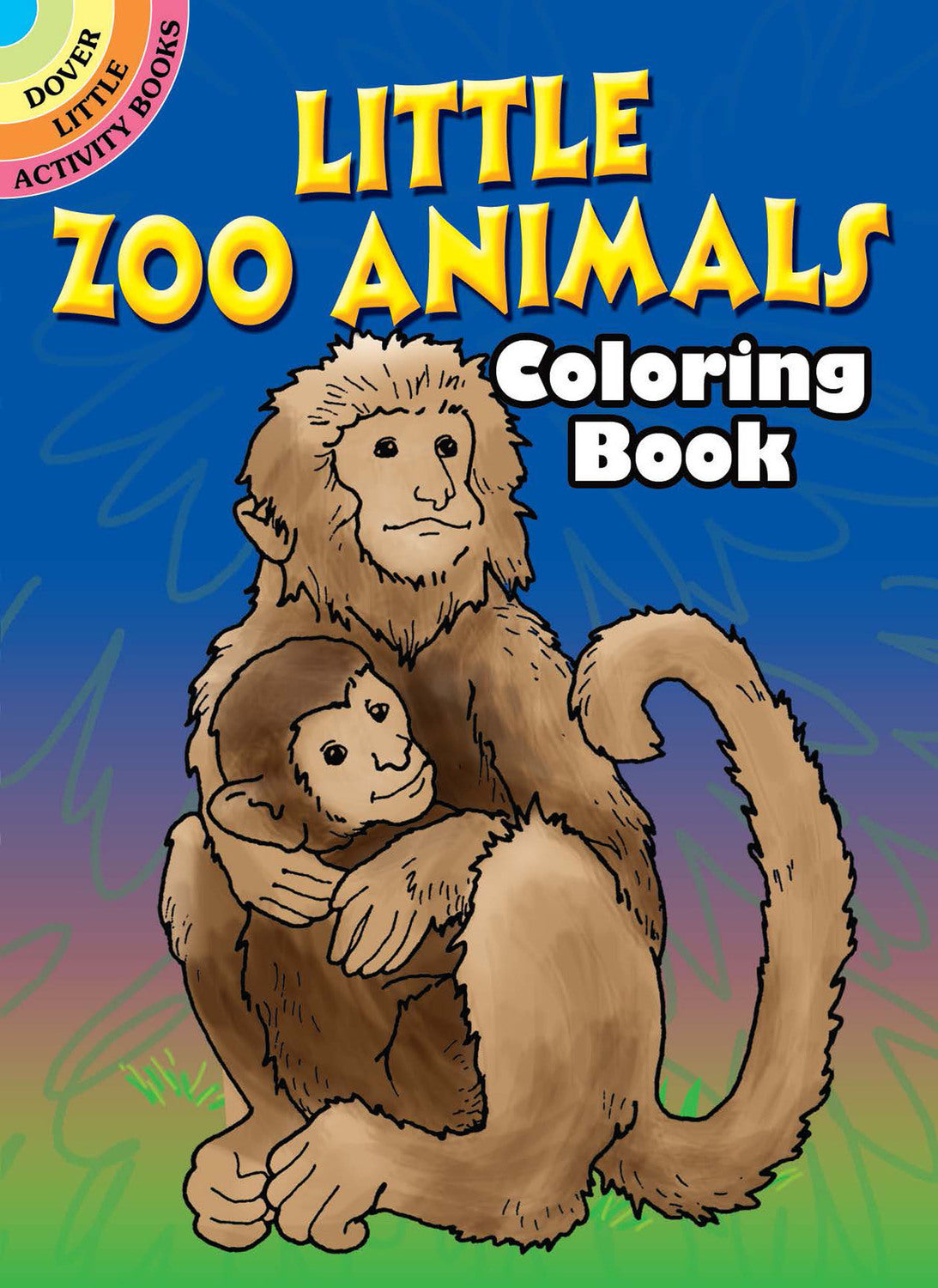 LITTLE ZOO ANIMALS COLORING BK — The Learning Tree