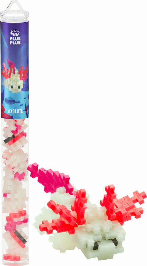 Plus-Plus Tube 70 pc - Axolotl — The Learning Tree