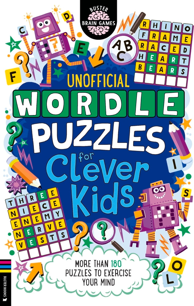 Wordle Puzzles for Clever Kids: More than 180 puzzles to exercise your ...