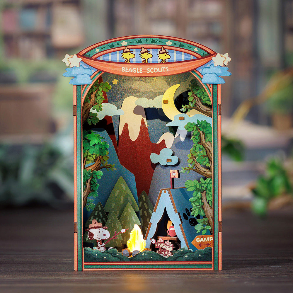 PEANUTS Snoopy's Beagle Scouts DIY Book Nook Kit — The Learning Tree