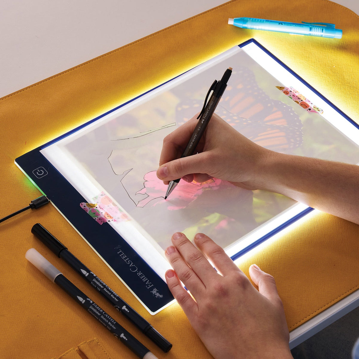 Faber-Castell LED Light Tracing Board — The Learning Tree