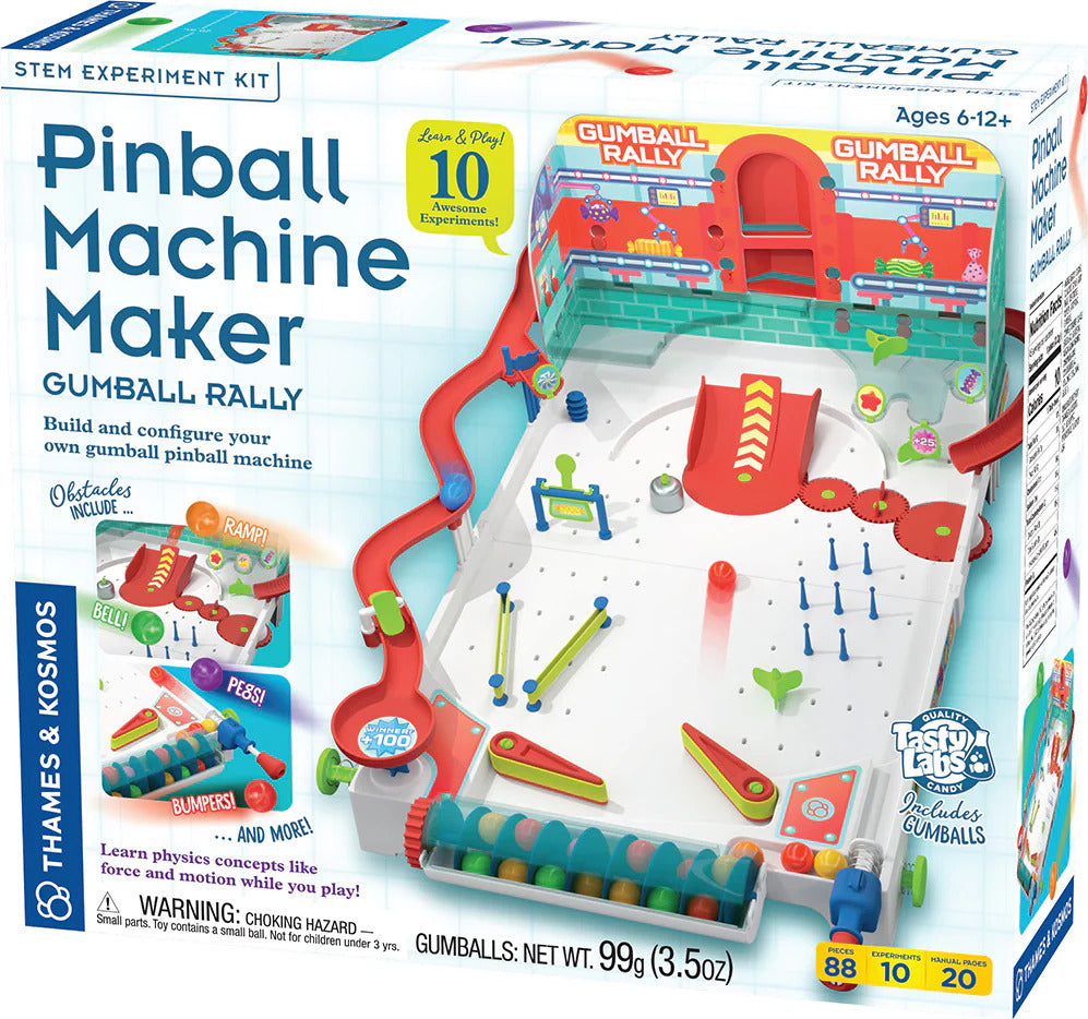 PINBALL MACHINE MAKER: GUMBALL — The Learning Tree