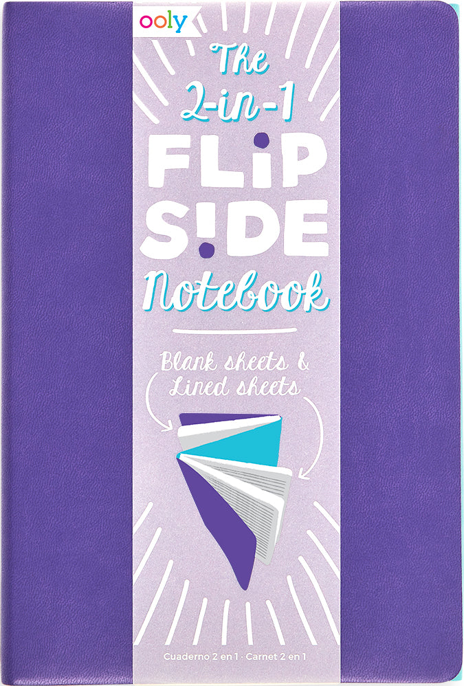 Flipside Notebook Purple — The Learning Tree