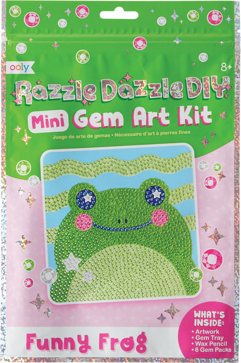 FUNNY FROG GEM ART KIT — The Learning Tree