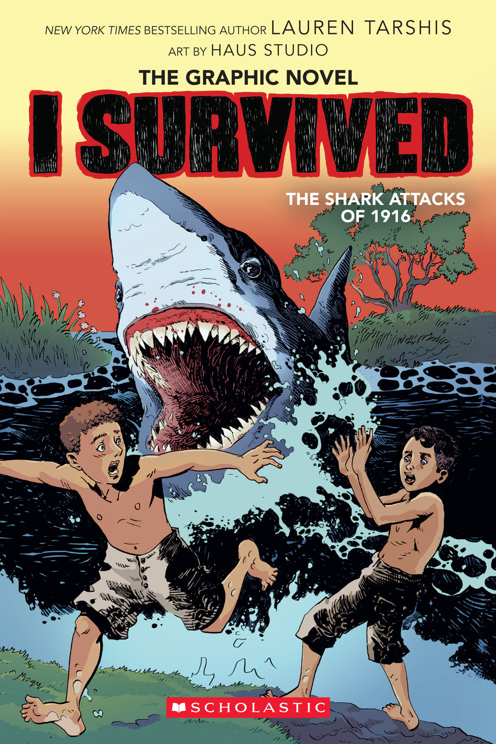 I Survived the Shark Attacks of 1916 (I Survived Graphic Novel #2): A ...